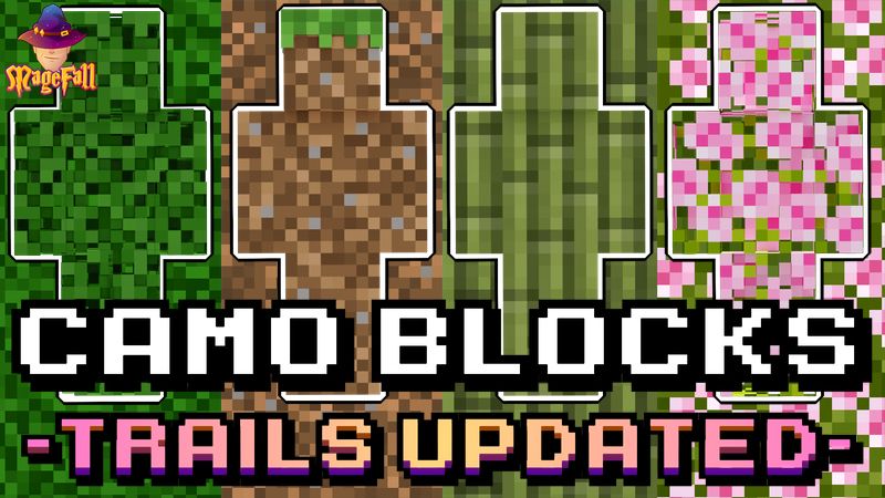 Camo Blocks Trails Updated by Magefall (Minecraft Skin Pack ...
