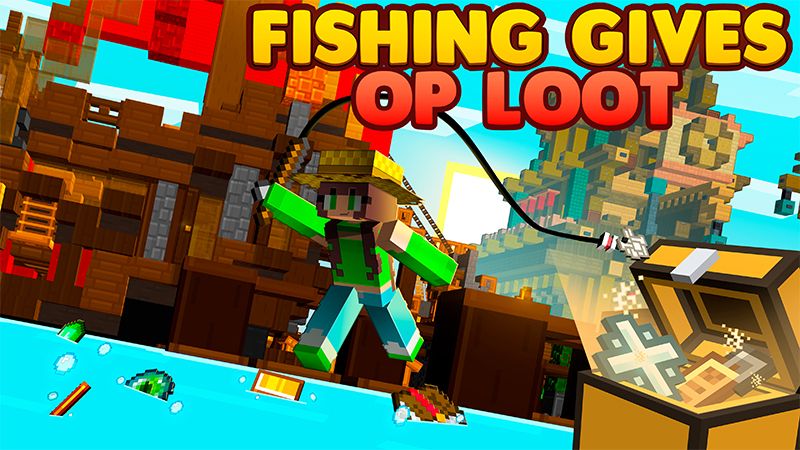 Fishing Gives OP Loot by Cynosia (Minecraft Marketplace Map ...
