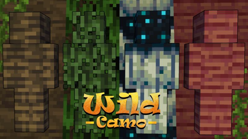 Wild Camo by Pixelationz Studios (Minecraft Skin Pack) - Minecraft ...