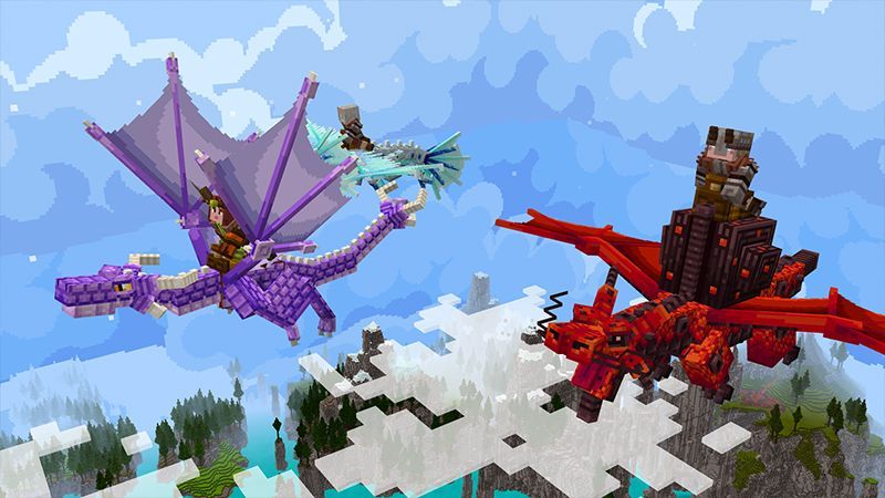 How to Train Your Dragon Add-On by Gamemode One - Minecraft Bedrock Marketplace Explorer