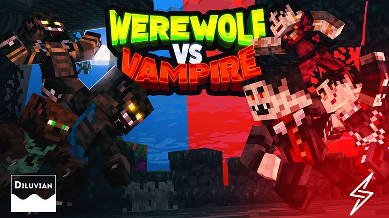 Werewolf vs Vampire by Diluvian (Minecraft Skin Pack) - Minecraft ...