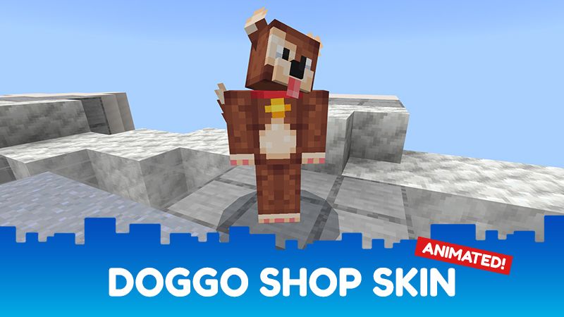 Doggo - Shop Skin by CubeCraft Games - Minecraft Bedrock Marketplace ...