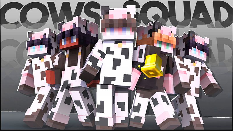 Cows Squad by Cubeverse (Minecraft Skin Pack) - Minecraft Marketplace ...