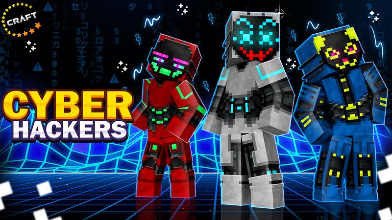 Cyber Hackers by The Craft Stars (Minecraft Skin Pack) - Minecraft ...