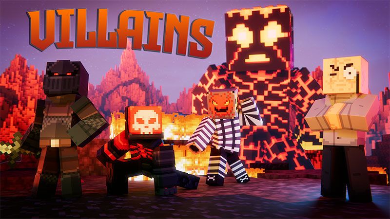 Villains by Dig Down Studios (Minecraft Skin Pack) - Minecraft Bedrock ...