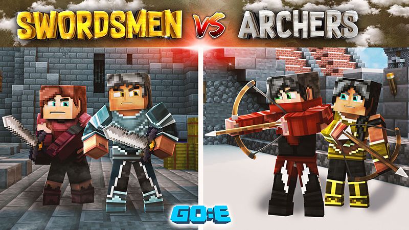 Swordsmen vs Archers by GoE-Craft (Minecraft Skin Pack) - Minecraft ...