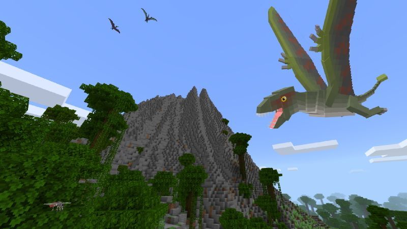Paleocraft: Dinosaur Breakout by CompyCraft - Minecraft Bedrock ...