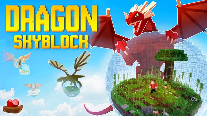 Dragon Skyblock by Lifeboat (Minecraft Marketplace Map) - Minecraft ...