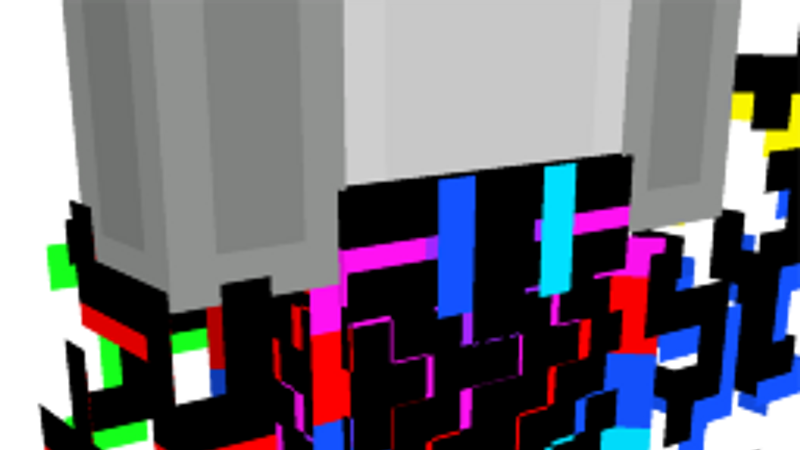 RGB Aura Trousers by Diveblocks - Minecraft Bedrock Marketplace Explorer