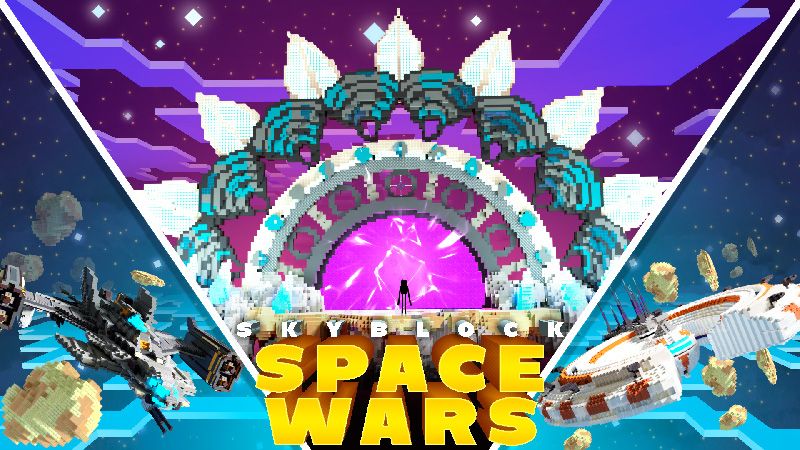 Skyblock Space Wars by inPixel (Minecraft Marketplace Map) - Minecraft ...