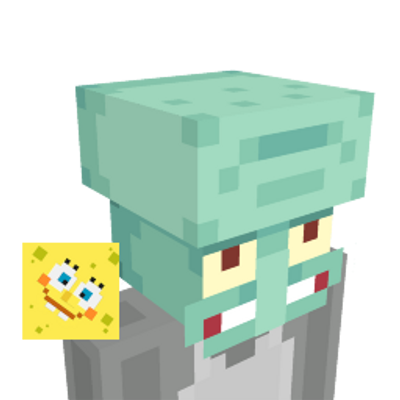 Squidward Head by Spark Universe - Minecraft Marketplace (via ...
