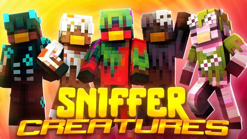 Sniffer Creatures by CubeCraft Games (Minecraft Skin Pack) - Minecraft ...