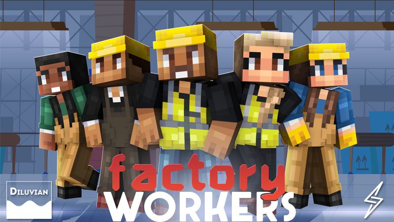 Factory Workers by Diluvian (Minecraft Skin Pack) - Minecraft ...
