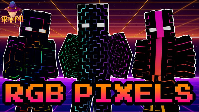 RGB Pixels by Magefall (Minecraft Skin Pack) - Minecraft Marketplace ...