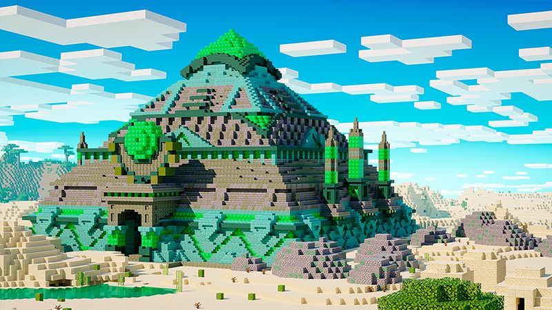 Minecraft Pyramid Map