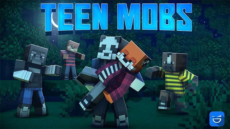 Teen Mobs by Giggle Block Studios (Minecraft Skin Pack) - Minecraft ...