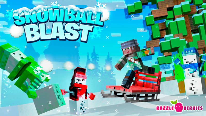 Snowball Blast by Razzleberries (Minecraft Marketplace Map) - Minecraft ...