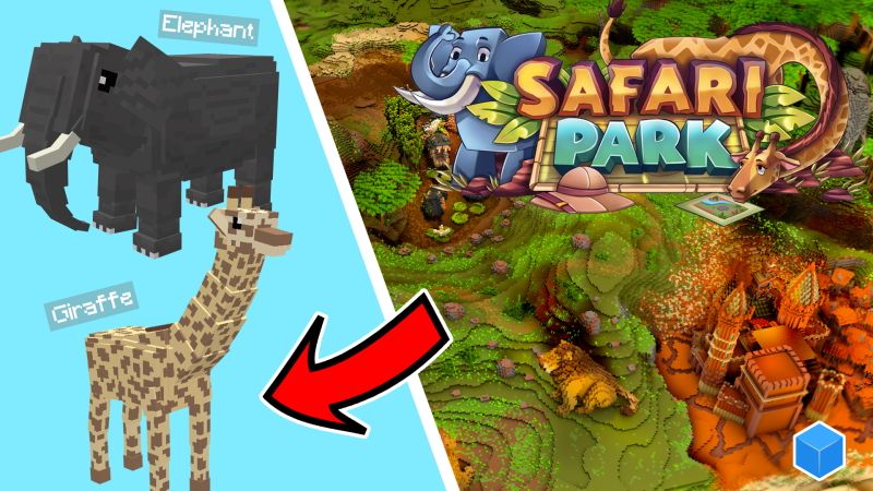 Safari Park by CubeCraft Games (Minecraft Marketplace Map) - Minecraft ...