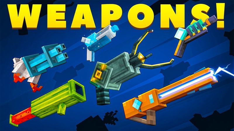 WEAPONS! by Honeyfrost (Minecraft Marketplace Map) - Minecraft Bedrock ...