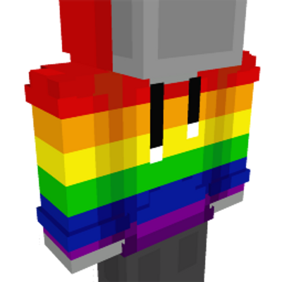 Rainbow Hoodie by DigiPort - Minecraft Marketplace (via bedrockexplorer ...
