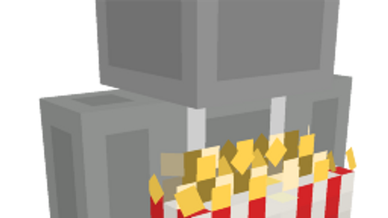 Popcorn Bucket by Lifeboat - Minecraft Marketplace (via bedrockexplorer ...