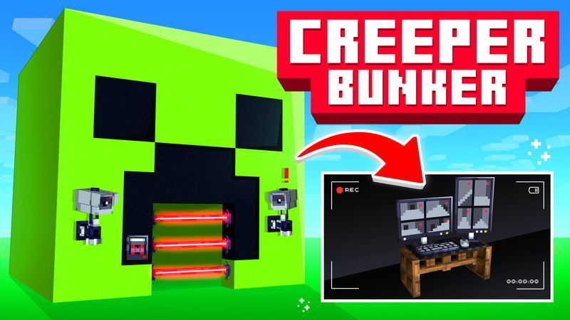 Creeper Bunker by Cubical (Minecraft Marketplace Map) - Minecraft Marketplace (via ...