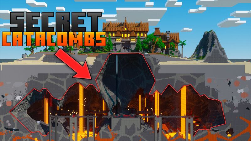 Secret Catacombs by Dalibu Studios (Minecraft Marketplace Map ...