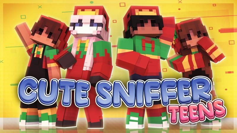 Cute Sniffer Teens By Sapix Minecraft Skin Pack Minecraft Marketplace Via