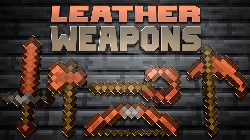 Leather Weapons by Duh (Minecraft Marketplace Map) - Minecraft ...