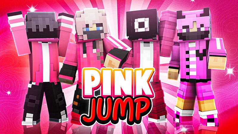 Pink Jump by The Lucky Petals (Minecraft Skin Pack) - Minecraft Marketplace (via bedrockexplorer ...