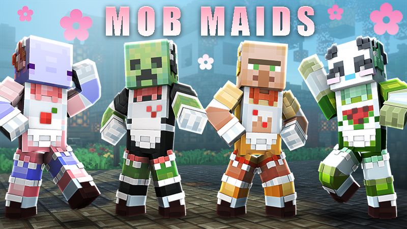 Mob Maids by The Lucky Petals (Minecraft Skin Pack) - Minecraft ...