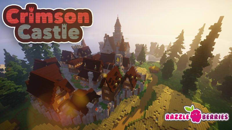 Crimson Castle by Razzleberries (Minecraft Marketplace Map) - Minecraft ...