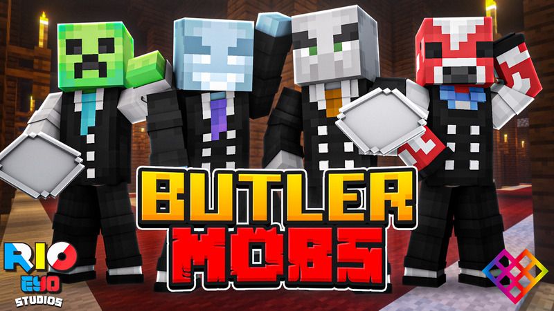 Butler Mobs by Rainbow Theory (Minecraft Skin Pack) - Minecraft ...
