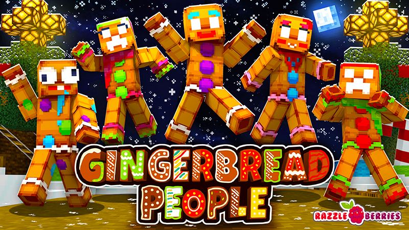 Gingerbread People by Razzleberries (Minecraft Skin Pack) - Minecraft ...