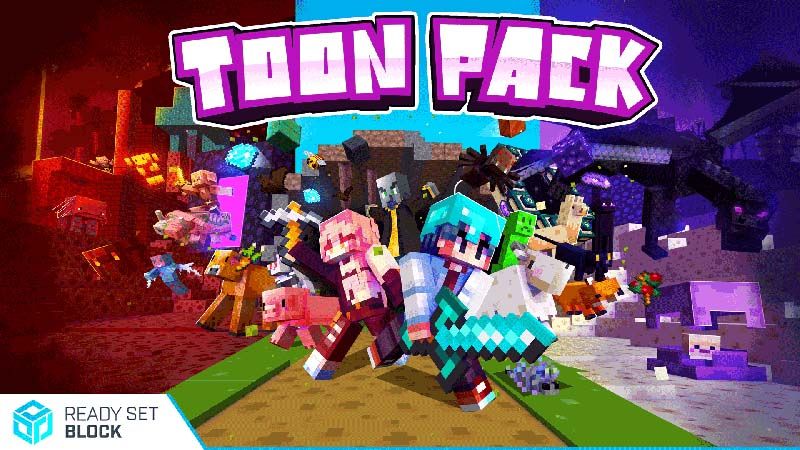 Toon Pack by Ready, Set, Block! - Minecraft Marketplace (via ...