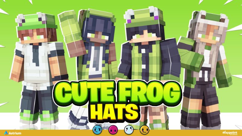 Cute Frog Hats by Waypoint Studios (Minecraft Skin Pack) - Minecraft Marketplace (via ...