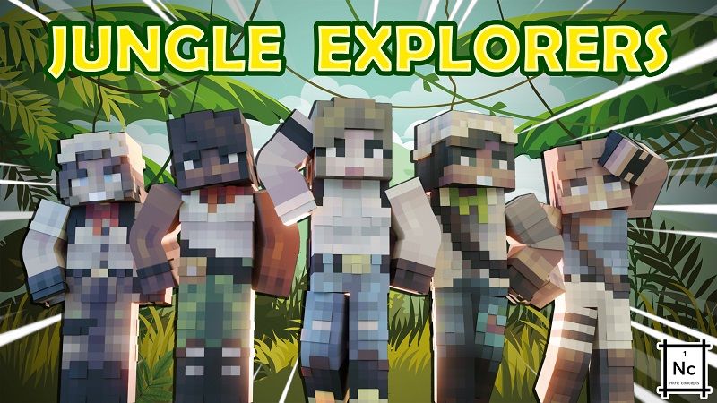 Jungle Explorers by Nitric Concepts (Minecraft Skin Pack) - Minecraft ...