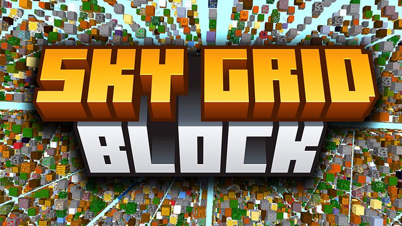 SKY GRID BLOCK by Pickaxe Studios (Minecraft Marketplace Map ...