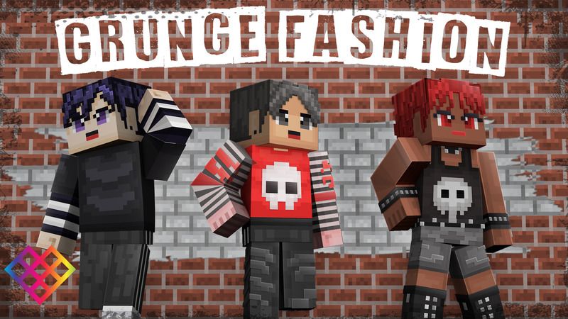 Grunge Fashion by Rainbow Theory (Minecraft Skin Pack) - Minecraft ...