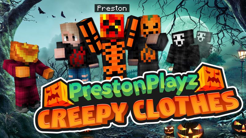 PrestonPlayz Creepy Clothes by FireGames (Minecraft Skin Pack ...