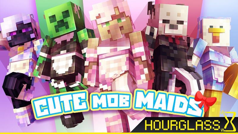 Cute Mob Maids by Hourglass Studios (Minecraft Skin Pack) - Minecraft ...