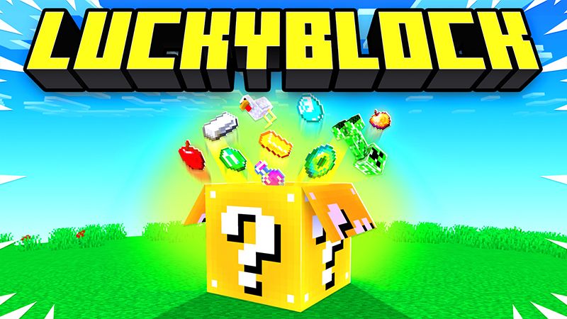 Luckyblock by ChewMingo (Minecraft Marketplace Map) - Minecraft ...