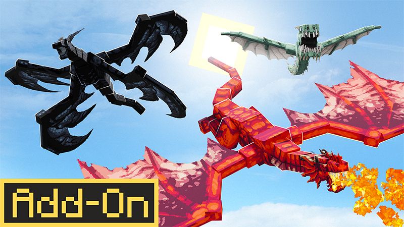 DRAGONS Add-On by Tsunami Studios - Minecraft Marketplace (via ...