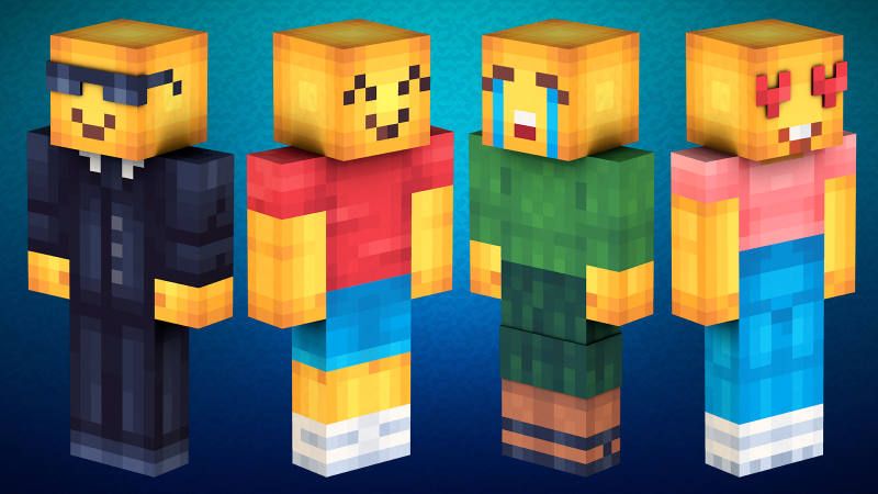Emoji Peeps by 57Digital (Minecraft Skin Pack) - Minecraft Marketplace ...