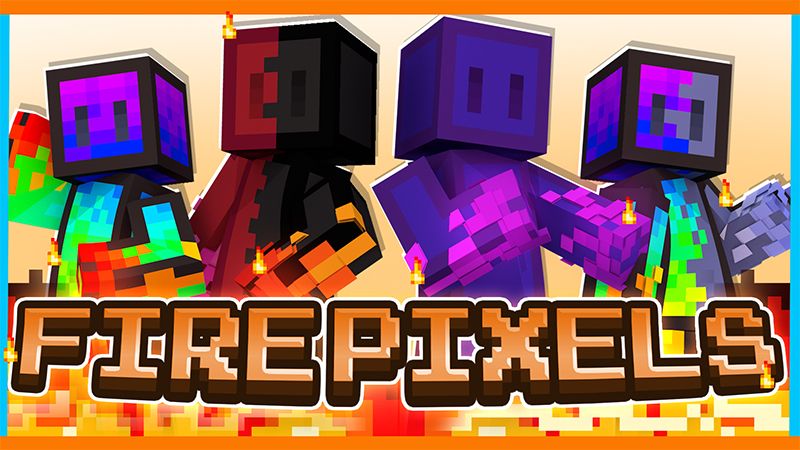 Fire Pixels by AquaStudio (Minecraft Skin Pack) - Minecraft Marketplace ...