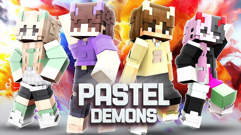 Pastel Demons by Cypress Games (Minecraft Skin Pack) - Minecraft ...