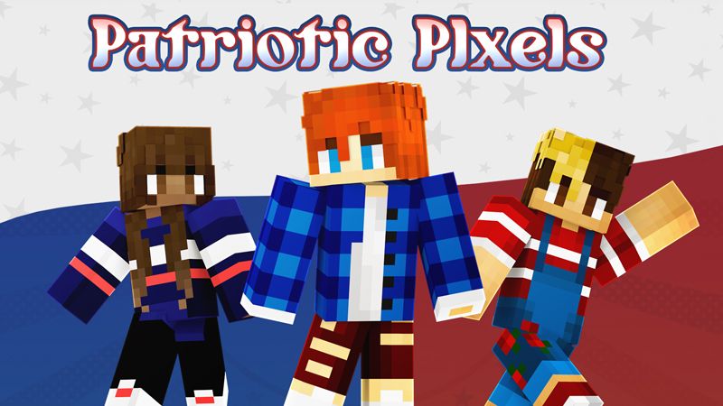 Patriotic Pixels by Impulse (Minecraft Skin Pack) - Minecraft Marketplace (via bedrockexplorer.com)