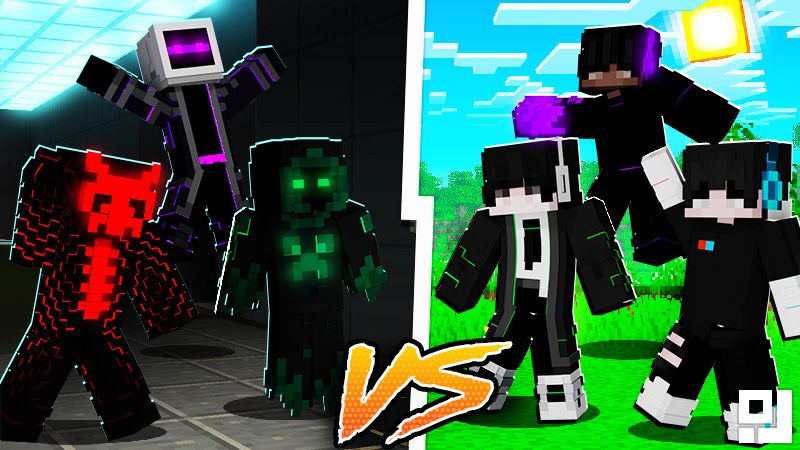 Misfits VS Gamers by inPixel (Minecraft Skin Pack) - Minecraft Bedrock ...