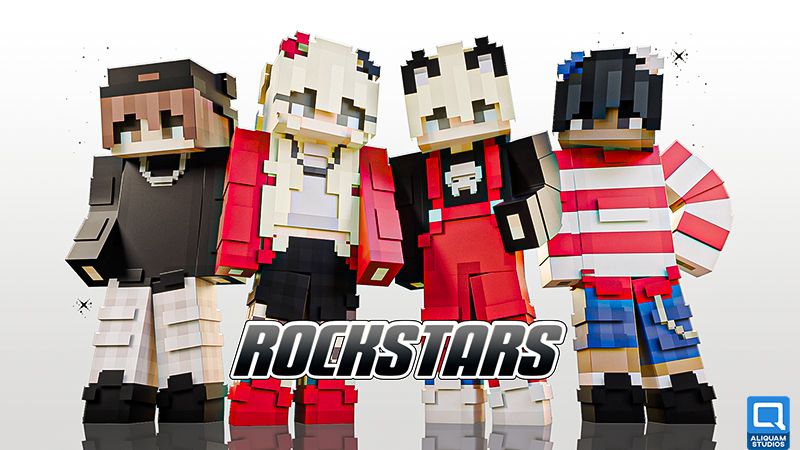 Rockstars by Aliquam Studios (Minecraft Skin Pack) - Minecraft ...