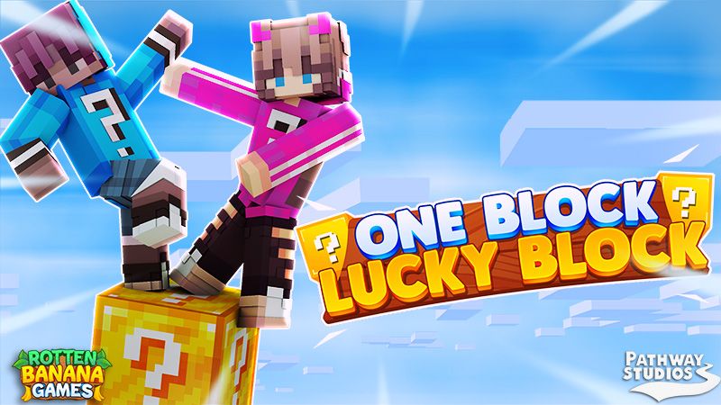 One Block Lucky Block by Pathway Studios (Minecraft Marketplace Map ...